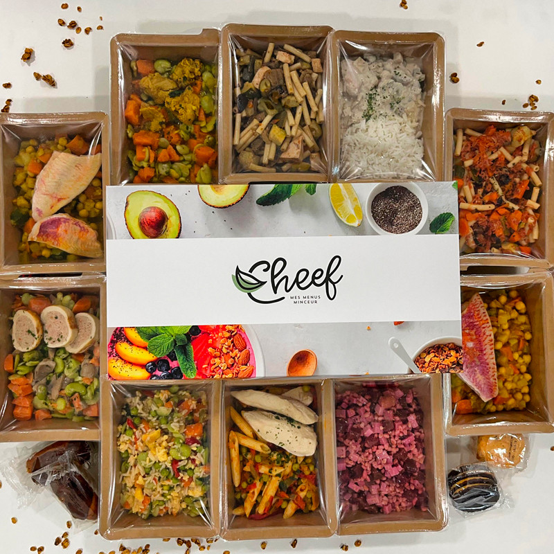 Plats traiteur Cheef - Pack découverte de 6 ou 10 plats